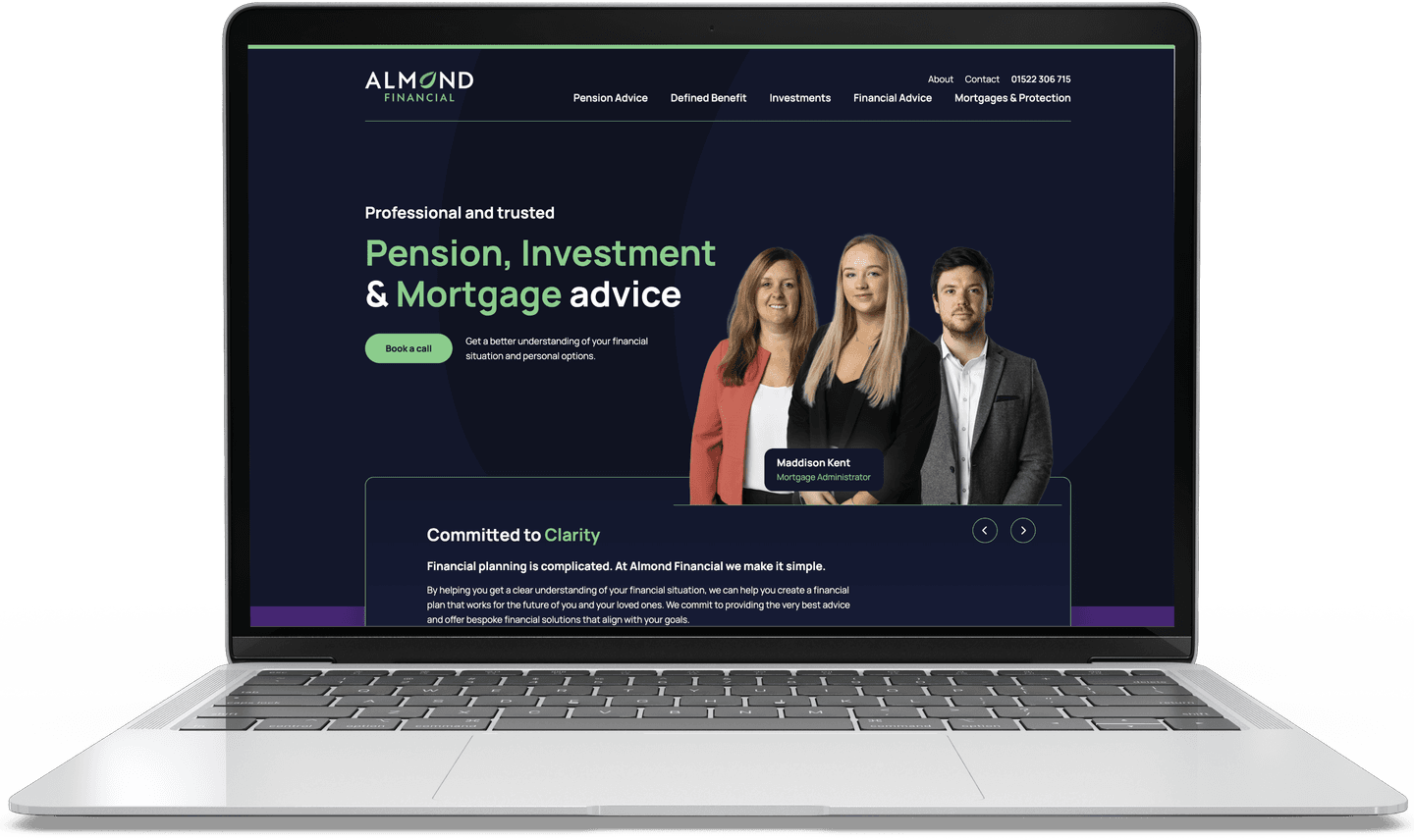 Case Study - Almond Financial | Warbox Creative