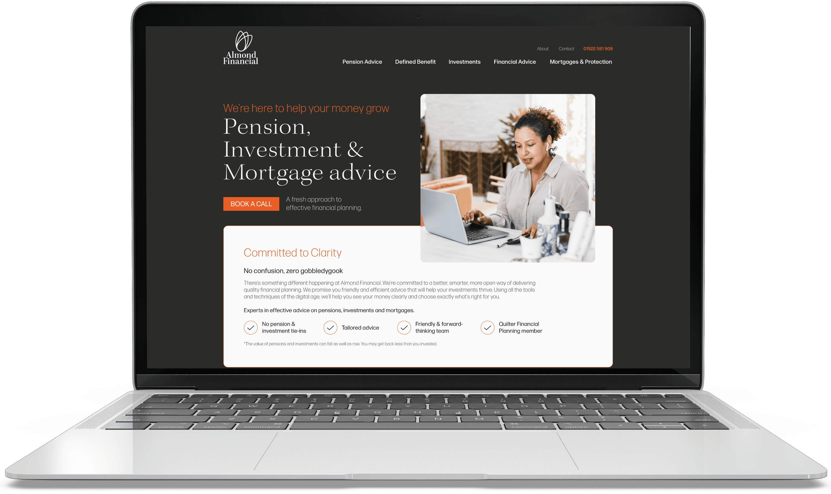 Case Study - Almond Financial | Warbox Creative